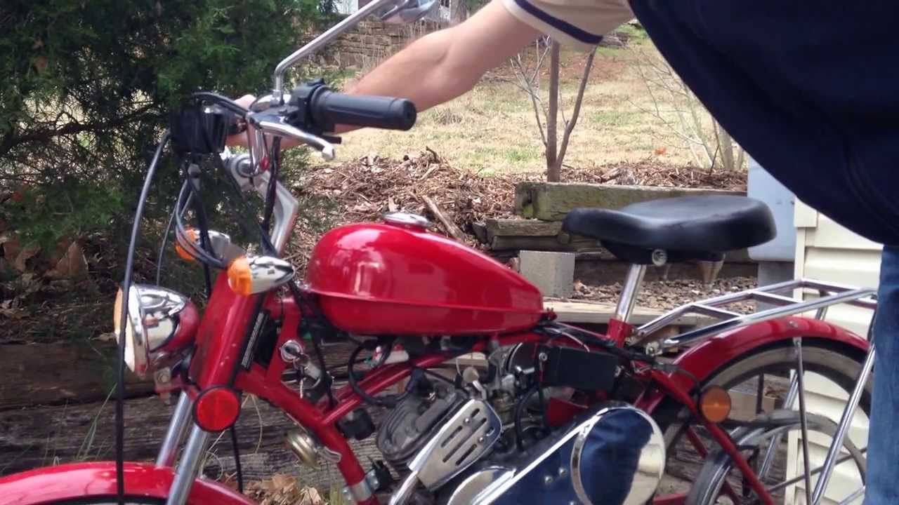 1999 Whizzer USA Motorbike Model WC-1