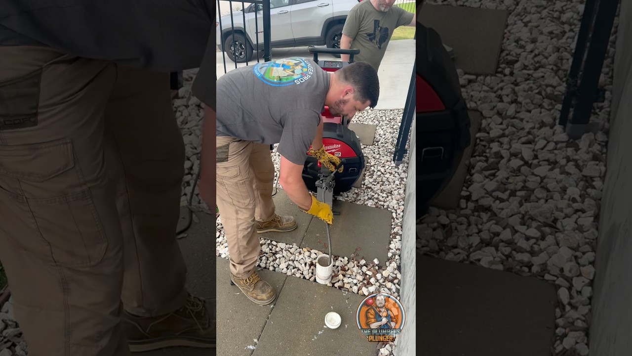 Clearing A Clogged Sewer Line