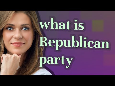 Republican party | meaning of Republican party