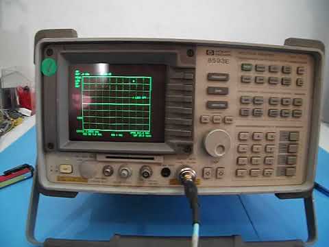 HP 8593E FREQ RESPONSE - patentix ltd