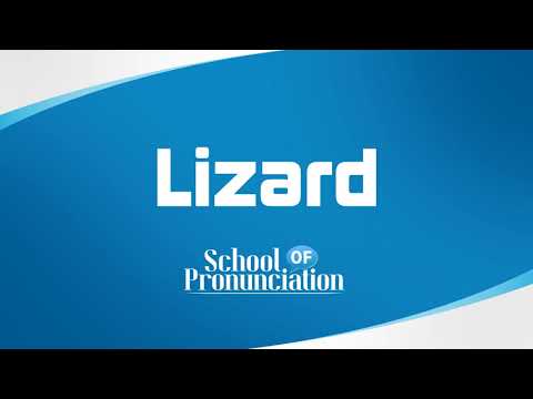 Learn How To Pronounce Lizard