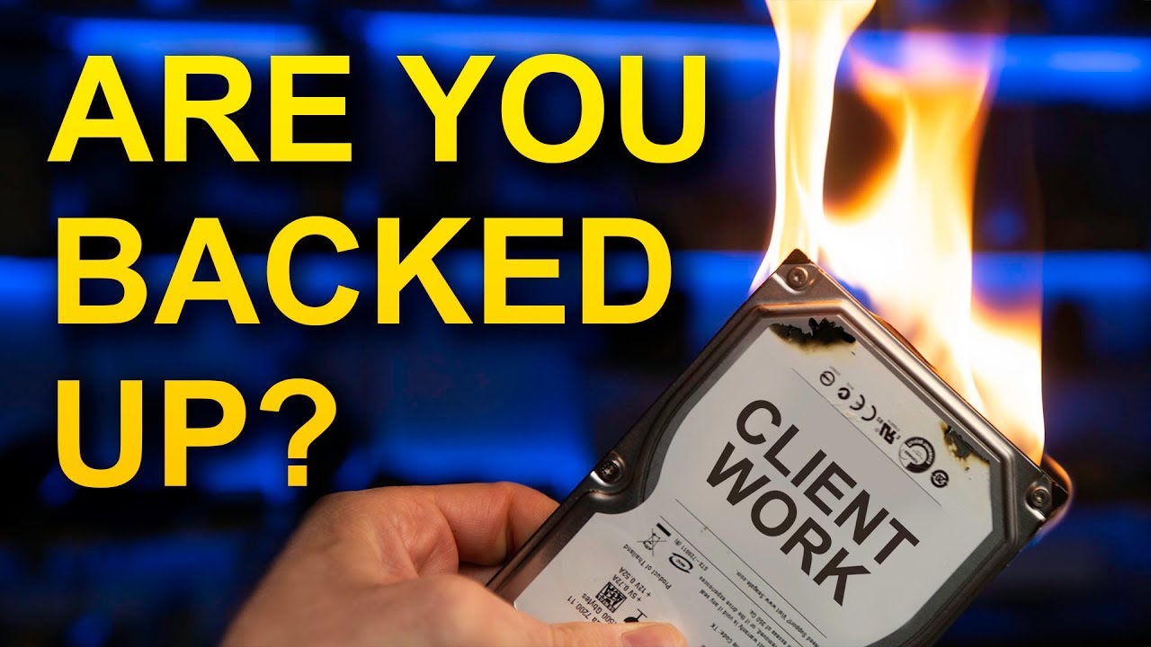 Backup 101 -  Capture to Archive for photogs who are now shooting more video