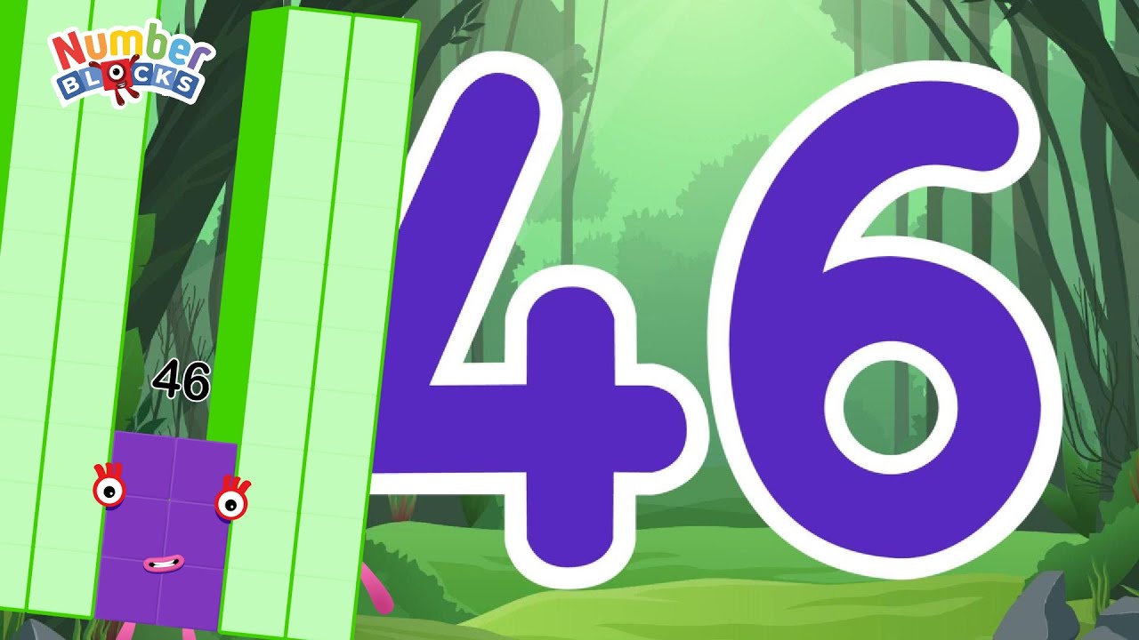 Numberblocks Magic Run 46 - Numberblocks 46 Adventure | Number Explore