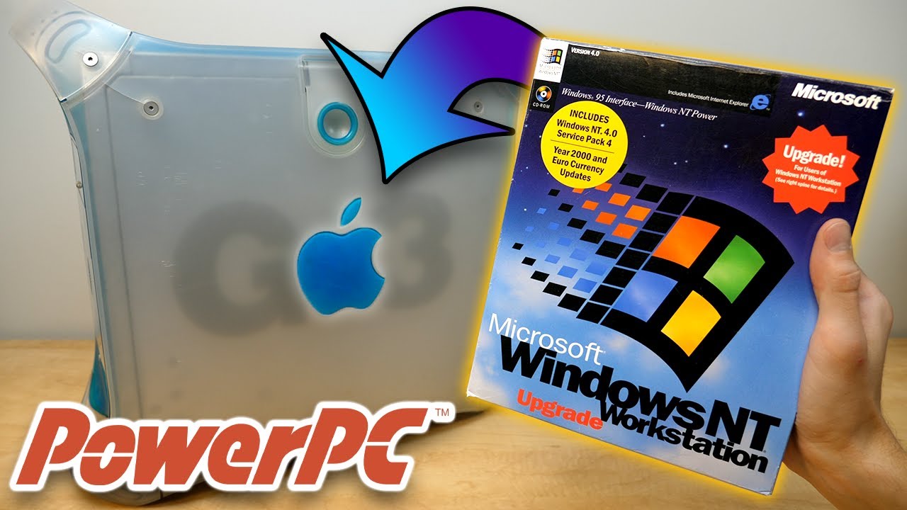 Installing Windows NT on a PowerPC Mac!