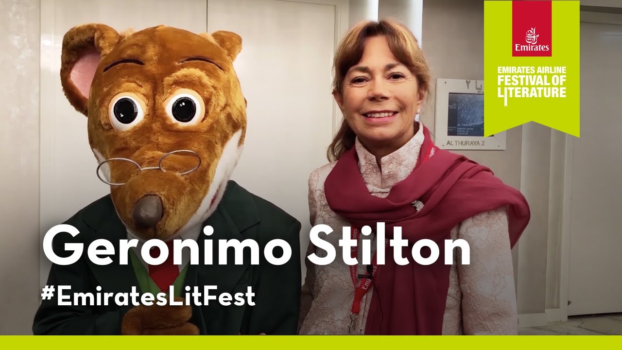 Creator of Geronimo Stilton Hints We Might See Him in Dubai at #EmiratesLitFest