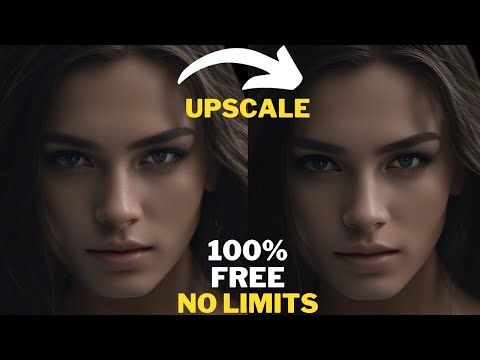 I Found The Best 100% Free AI Image Upscaler With No Limits ||