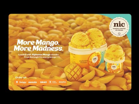 More Mango, More Madness | NIC Ice Creams