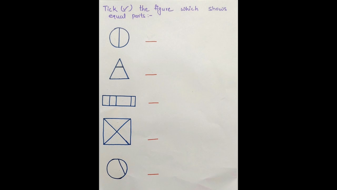 Fractions Worksheets | #shorts