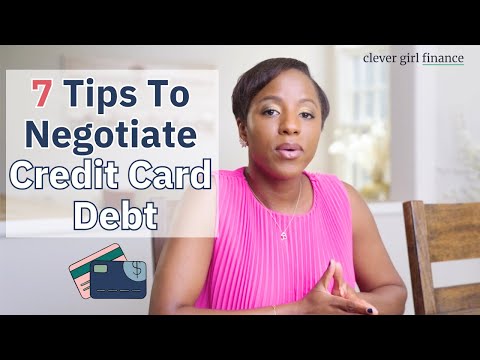 7 Tips To Negotiate Your Credit Card Debt  | Clever Girl Finance
