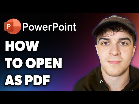How to Open Powerpoint as Pdf (Full 2024 Guide)