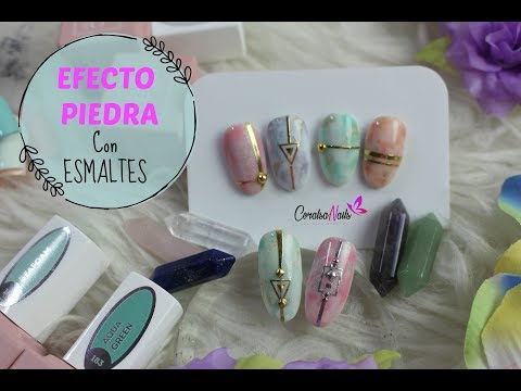 UÑAS Efecto Piedra con Esmaltes EMI / @coralsanails