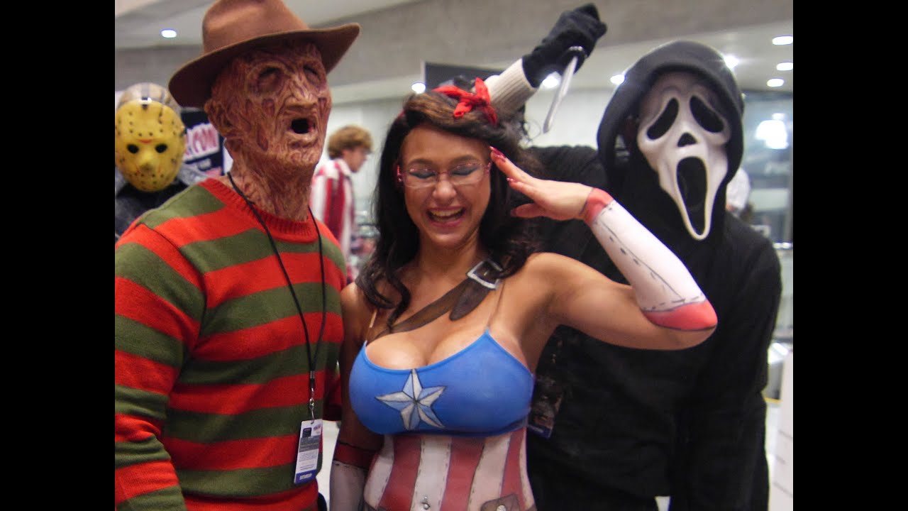 Horror Movie Villains Invade NYC! (Epic Halloween Flash Mob!)