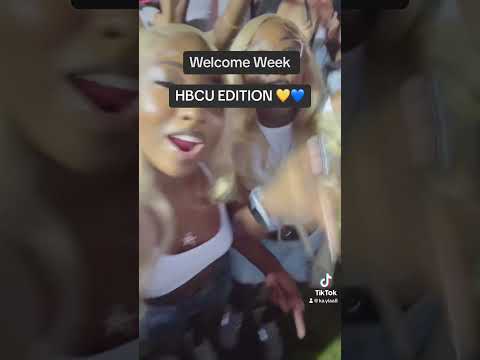 HBCU WELCOME WEEK ππ#ncat #viral #collegelife