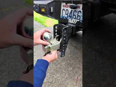 Towing Heavy Loads? PSAUTO Hitch Can Handle It! | PSAUTO Adjustable Hitch on Amazon