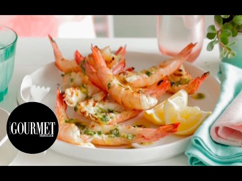 Chermoula prawns | Gourmet Traveller