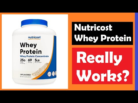 Nutricost Whey Protein Review β Does It Really Work?
