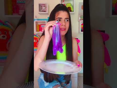 MUNDO al REVÉS el SLIME es comida🍔😱 #shorts