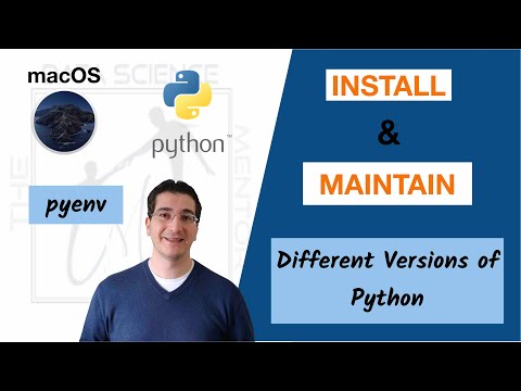 Installing and Managing Multiple Versions of Python - macOS Mojave, Catalina, Big Sur