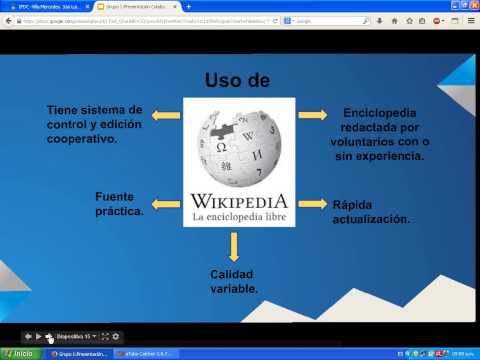 Wikipedia: definición y utilización.
