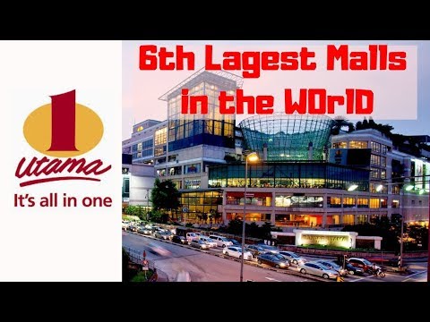 1 Utama shopping mall | Rain Forest inside the mall ! | Life in Malaysia