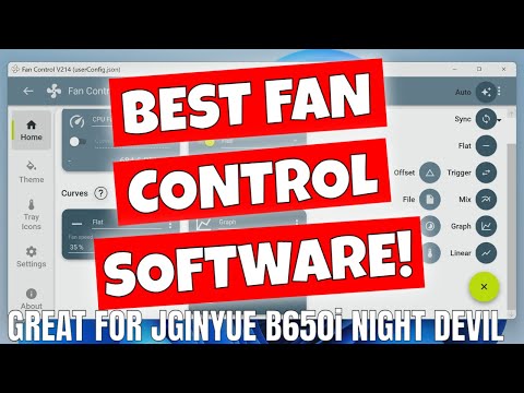 How To Control Your PC Fan Speeds - Fan Control Setup Guide FT Jginyue B650i Night Devil