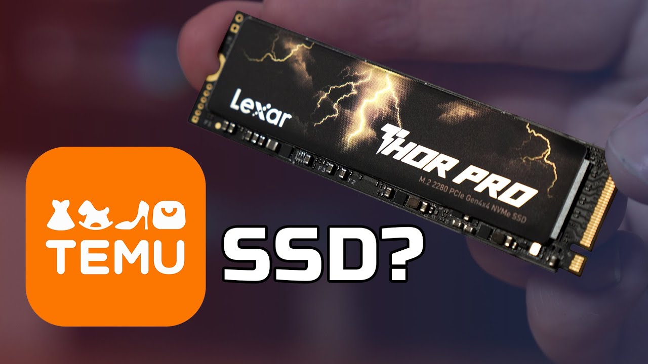 Should you buy an SSD from TEMU? (Lexar Thor Pro Review)