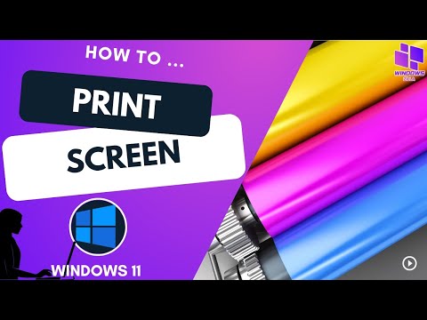 Print Screen on Windows 11 (Save Screen - Screenshot!)