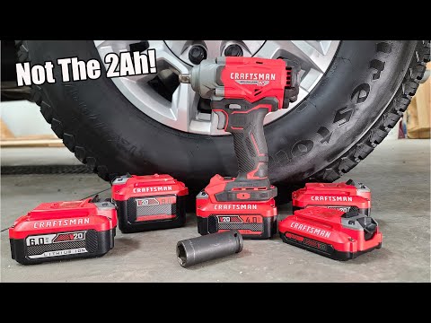 CRAFTSMAN V20 RP Brushless 1/2" Drive Impact Wrench Review & Comparison To Milwaukee And Metabo HPT