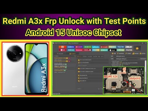 Redmi A3x Frp Unlock Tool | Redmi A3x Google FRP Bypass 2025