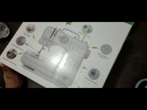 Review of Walmart 39.99 sewing machine. Part one unboxing. Brand Names Wobythan Nikou VIFERR sewing,