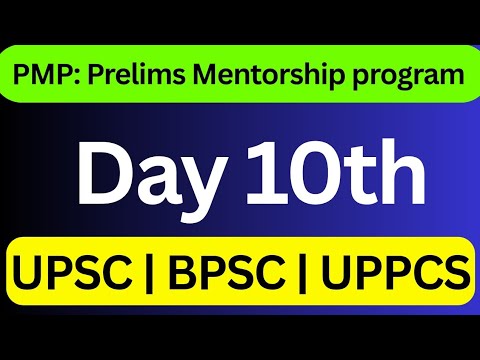Prelims Master Program | DAY 10Th | #upsc #uppcs #bpsc