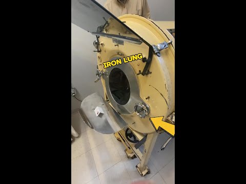 How patients use iron lungs.