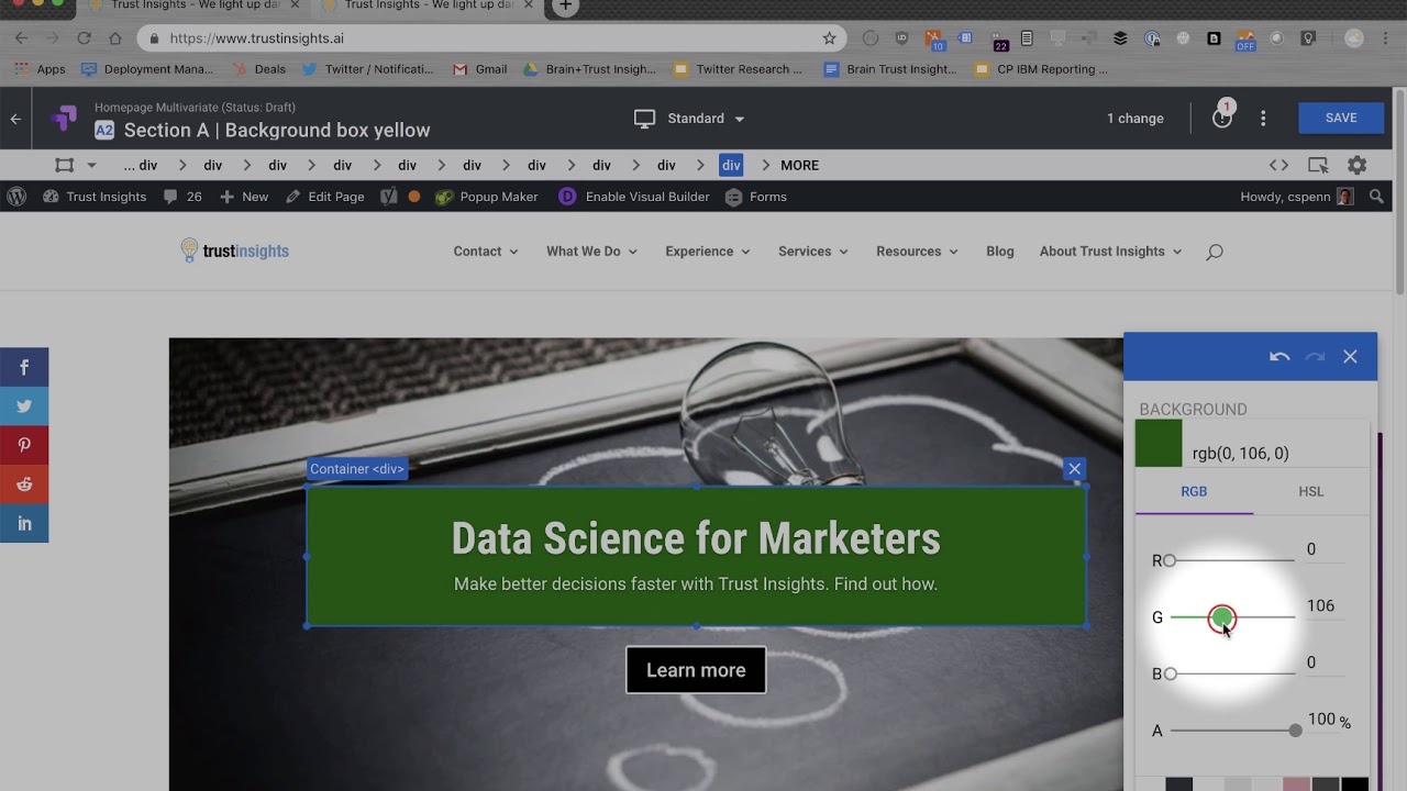 Google Optimize basic multivariate setup tutorial