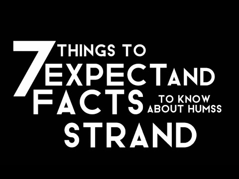 7 Things to expect or facts to know in HUMSS strand