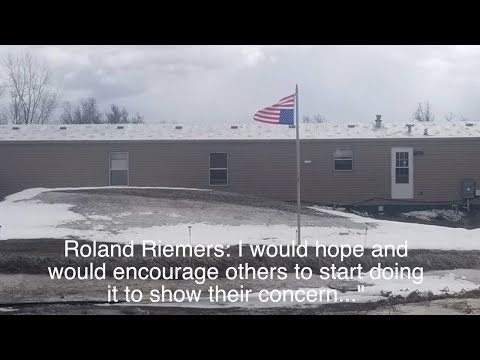 UPDATE: Grand Forks Man Encourages Others To Fly U.S. Flag Upside Down