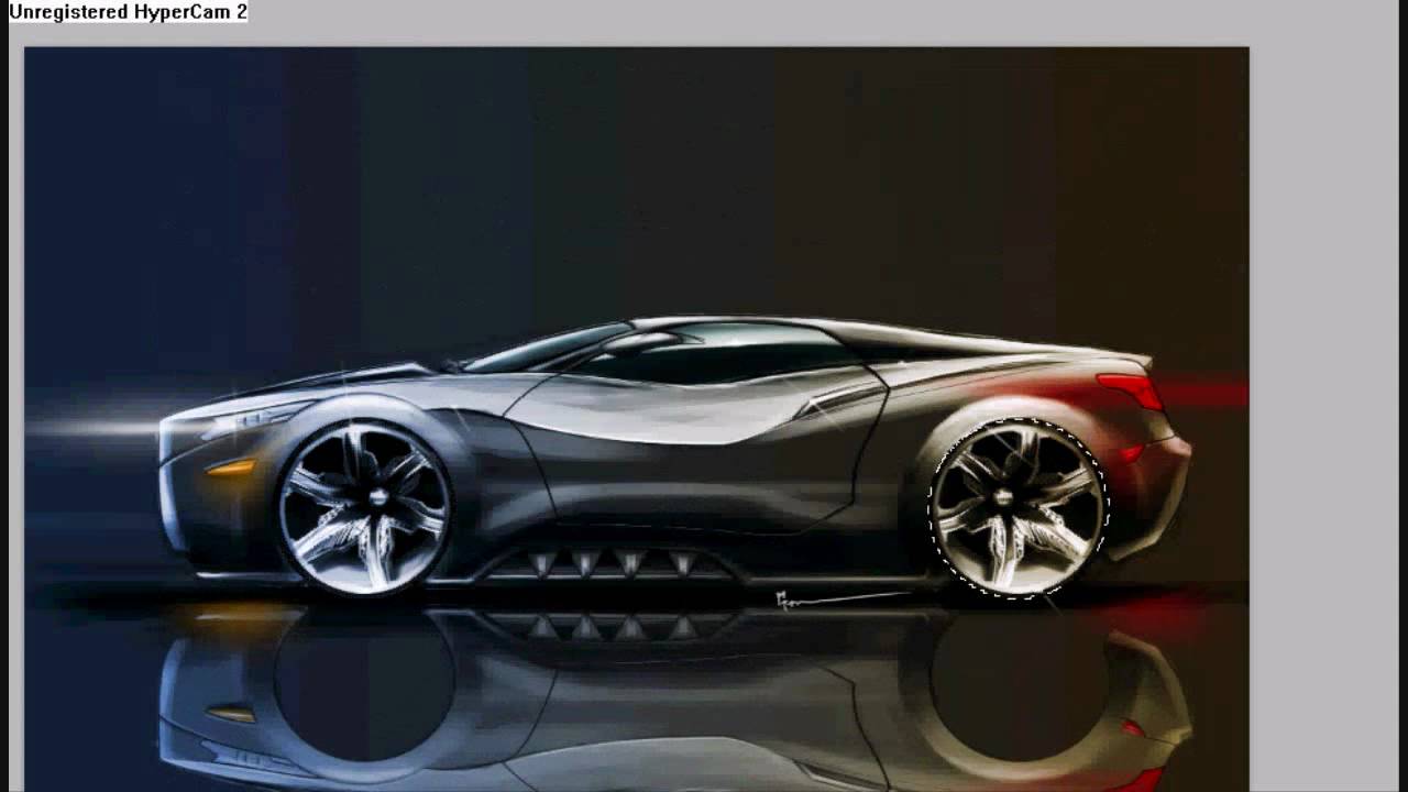Concept Car Render 2