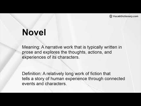Novel Meaning