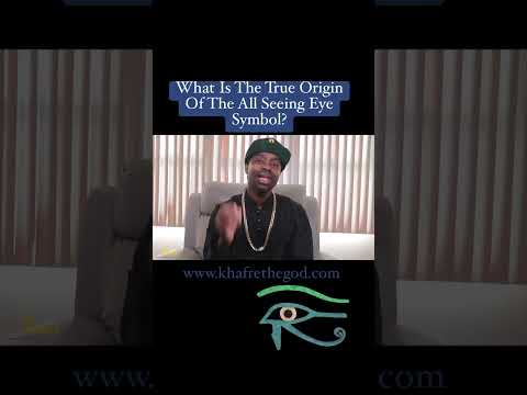 All Seeing Eye #iamkhafre #khafrethegod #symbols #symbolism #truth #facts #allseeingeye #ankh