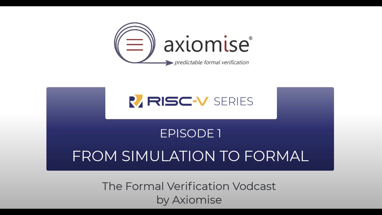 1. From simulation to formal