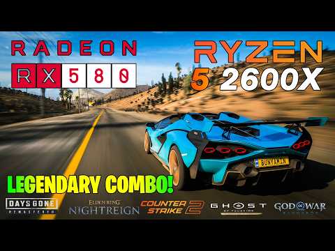 Ryzen 5 2600X + RX 580 Gaming PC Build β 2025 Performance Test | Budget 1080p Beast!