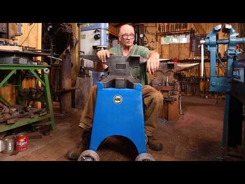 Building an Anvil Stand for the Big Blu Anvil
