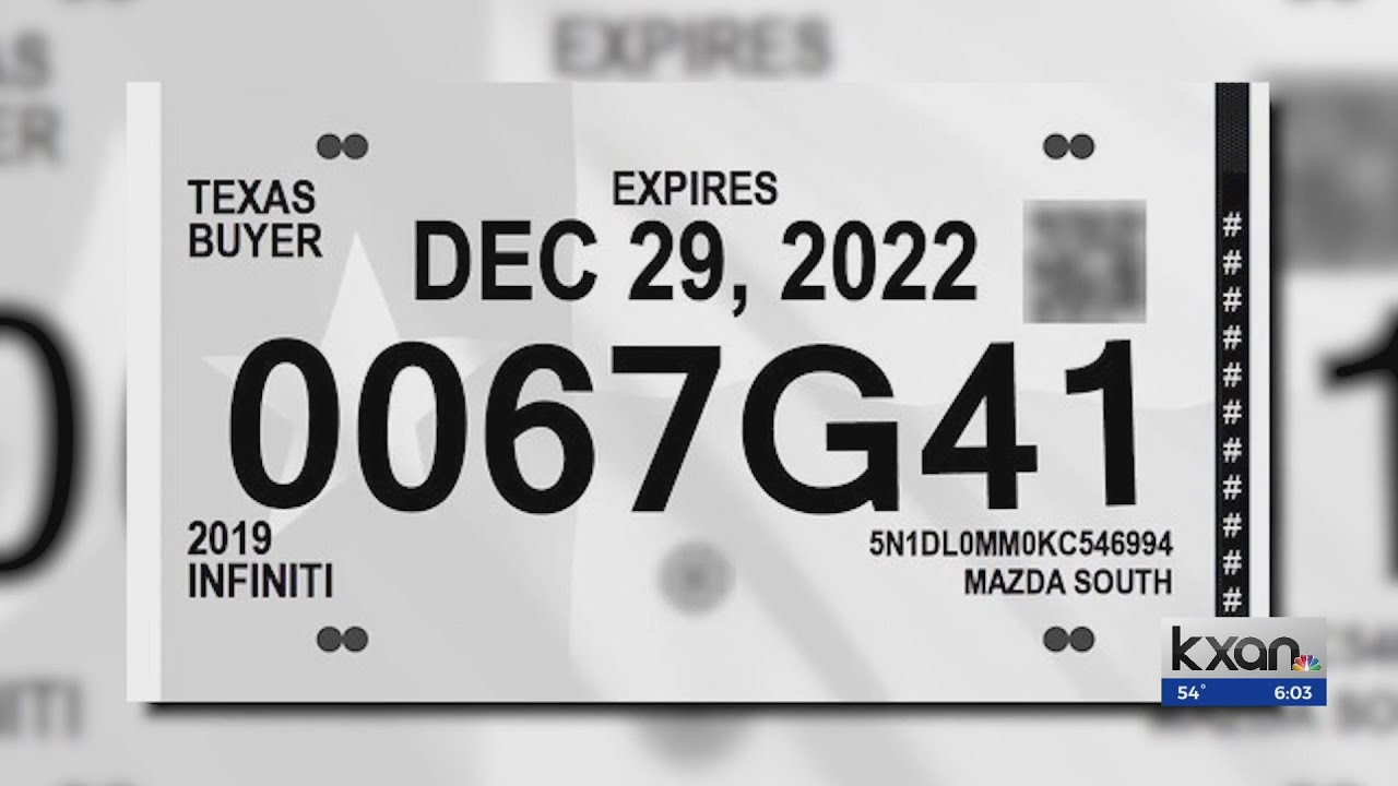 TxDMV unveils ‘major design overhaul’ of temp tags tied to widespread fraud