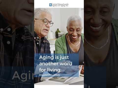 Quote of the Week: Aging is just another word for living.