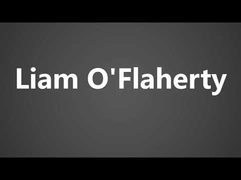 How To Pronounce Liam O Flaherty