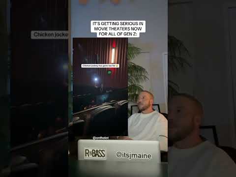 It’s Getting Serious In Movie Theaters Because Of “Chicken Jockey” For Gen Z With Warnings #shorts