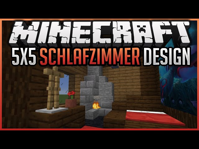 Bedroom 5x5 + Tutorial Minecraft Map