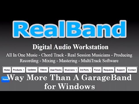 GarageBand for Windows (RealBand 2015) NOW REALESED !