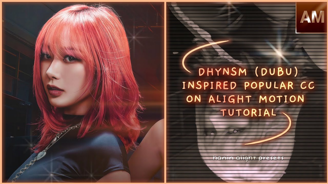 Dhynsm dubu CC tutorial (+preset) on Alightmotion | •hanin alight presets•