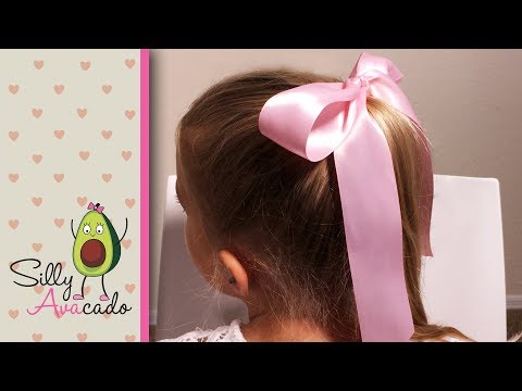How to Tie a Perfect Bow! π Easy Ribbon Hair Bow Tutorial!