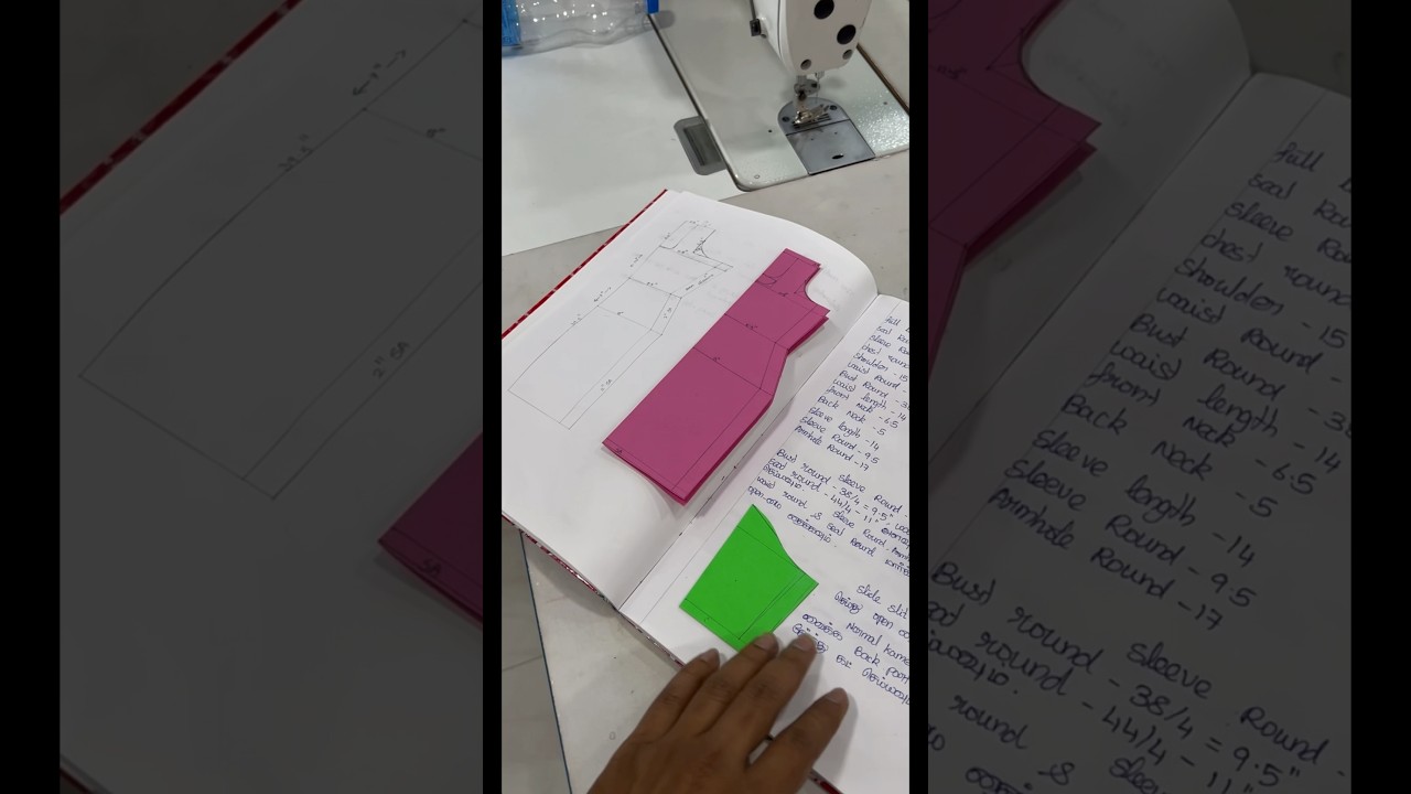 Our students record note ❤️ #tailoring #sewing